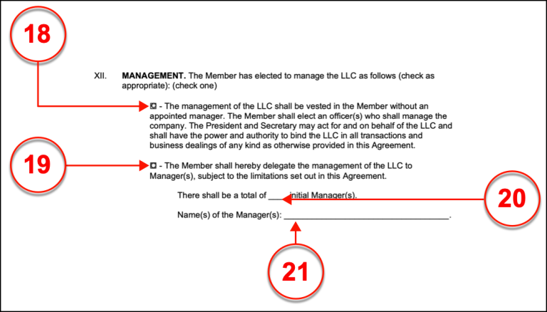 Free Single-Member LLC Operating Agreement - Free LLC Operating ...